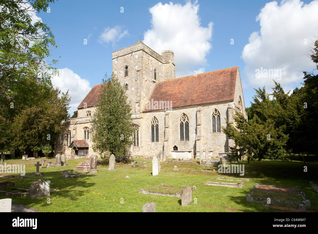 Church of Assumption and St Nicholas, Etchingham, East Sussex, England ...