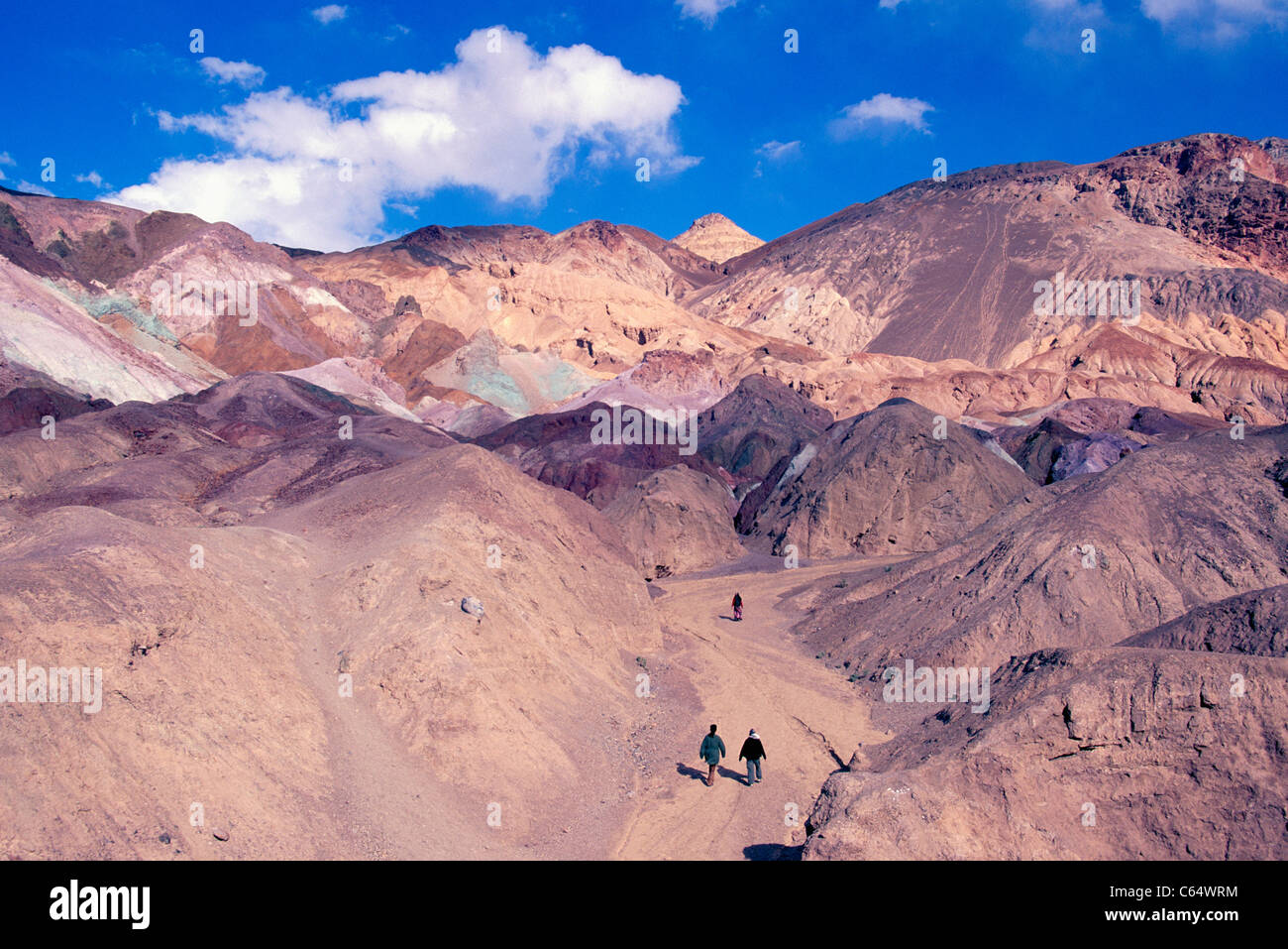 Artist's Palette, Death Valley National Park, California USA ...