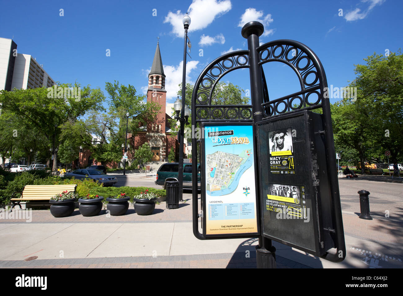 public information local tourist board fly posting site downtown ...