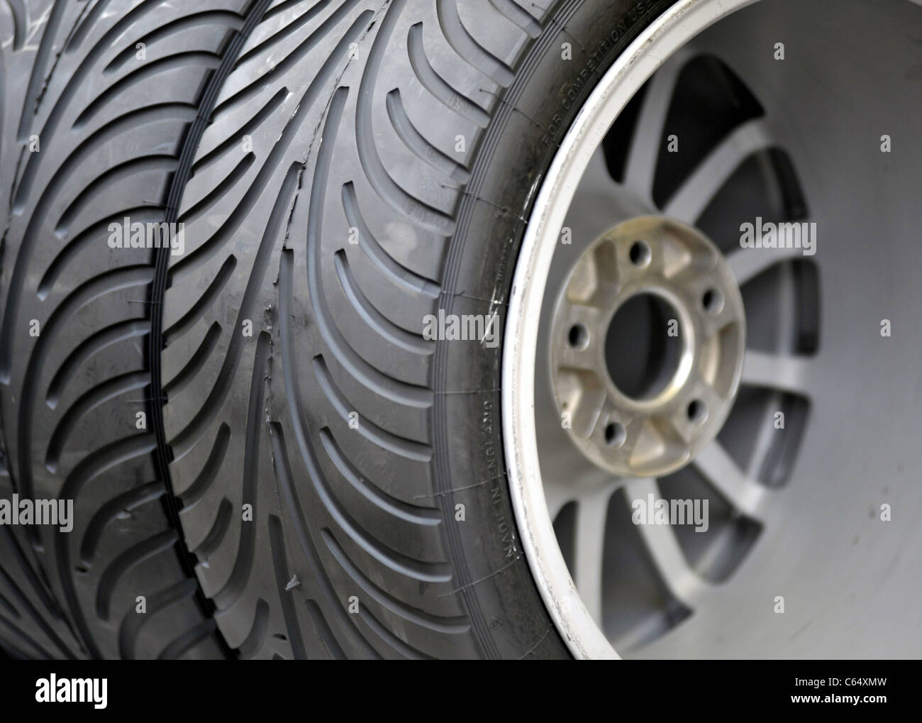 racing car wheels Stock Photo - Alamy