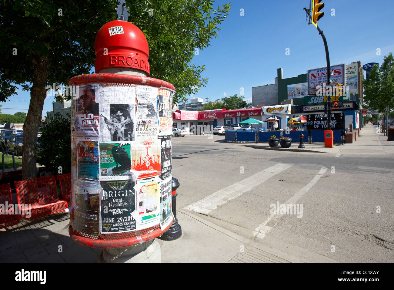 public information local tourist board fly posting site downtown ...