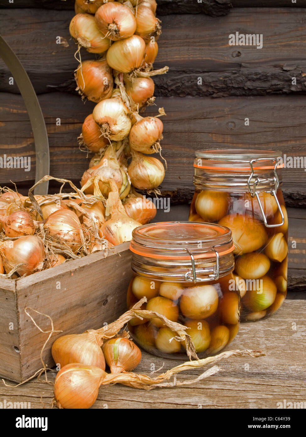 Pickled onions hi-res stock photography and images - Alamy