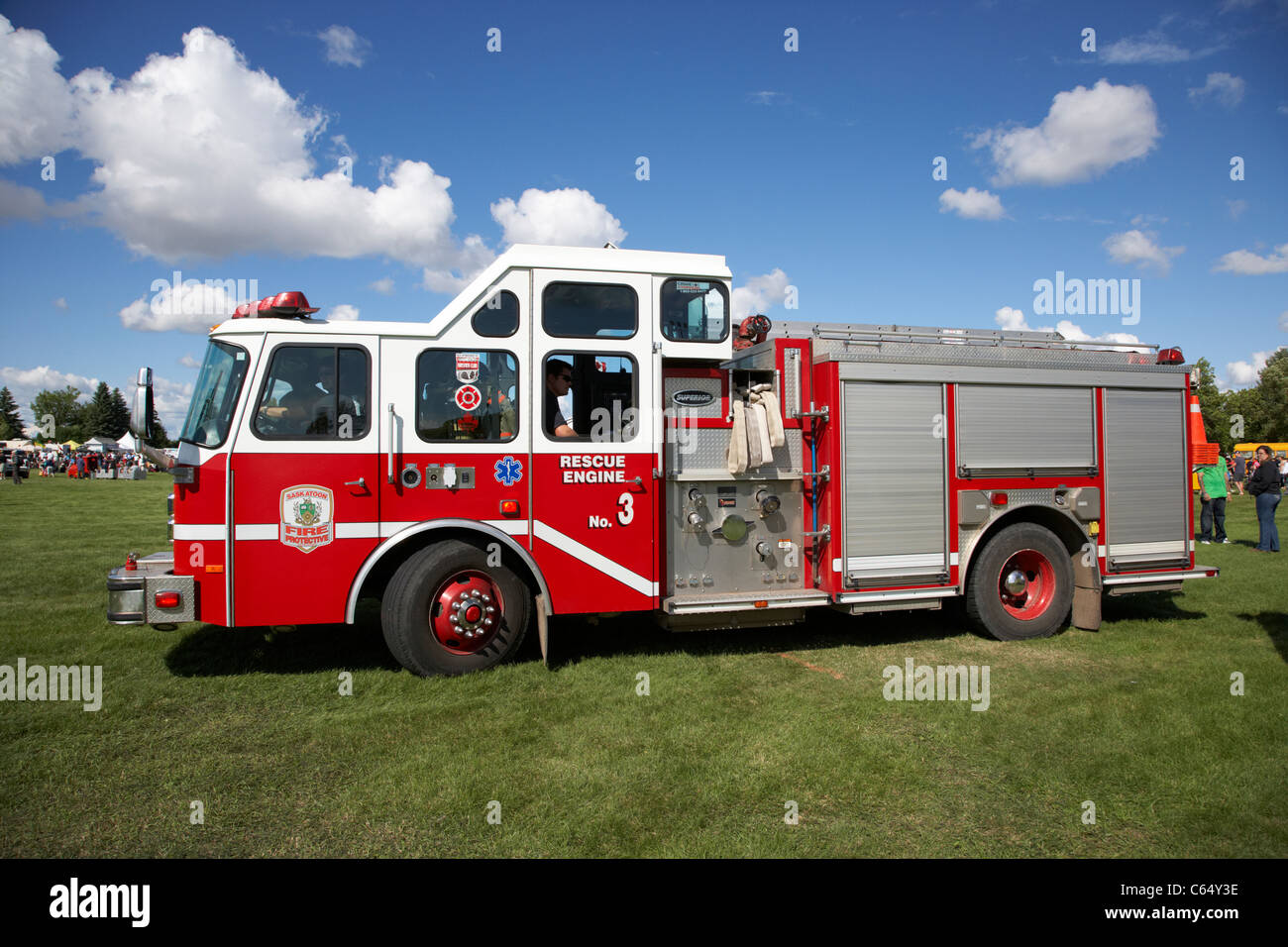 Saskatoon fire protective services rescue engine vehicle Saskatchewan ...