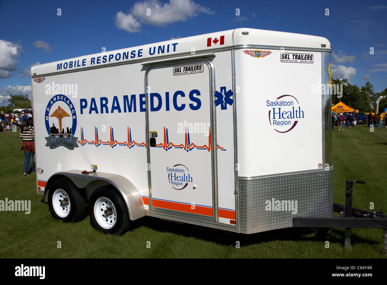 Saskatoon health region mobile response unit trailer paramedics ...