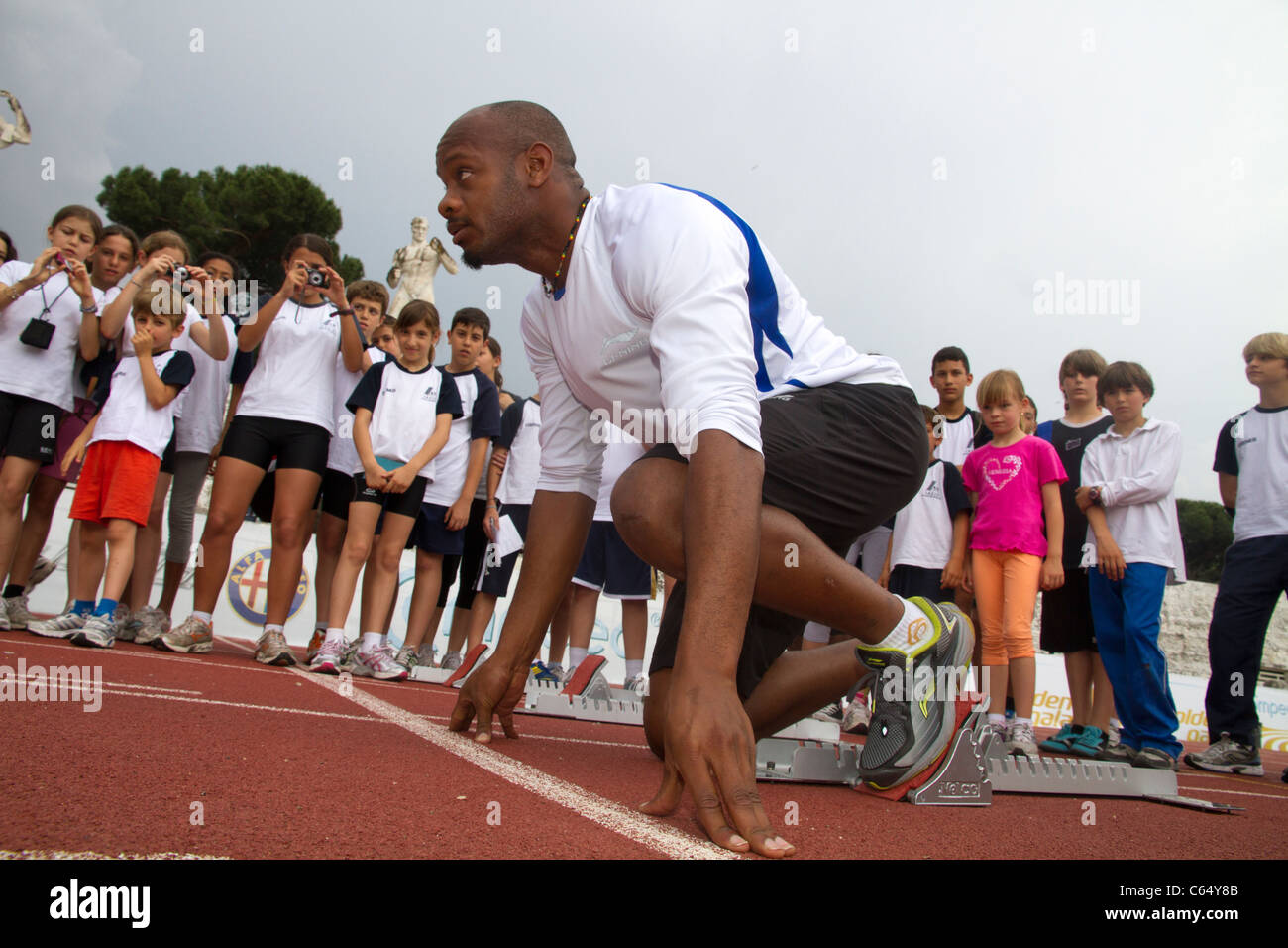 Asafa powell hi-res stock photography and images - Alamy