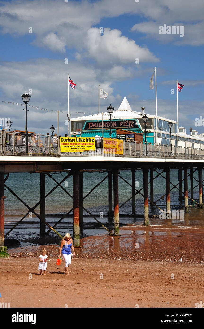Paignton beach devon england hi-res stock photography and images - Alamy
