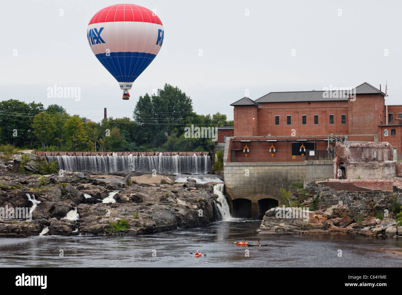 Part of the 2010 Great Falls Balloon Festival in Lewiston / Auburn ...