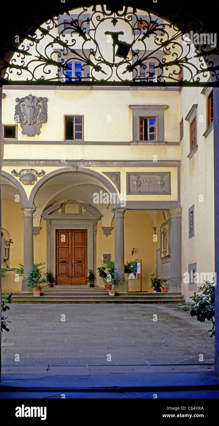Tuscany vallombrosa florence monastery hi-res stock photography and ...