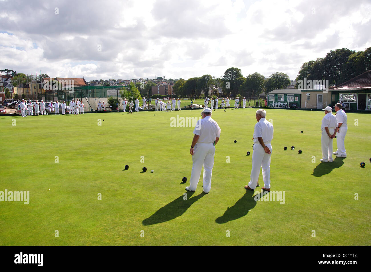 Queens park bowling club hi-res stock photography and images - Alamy