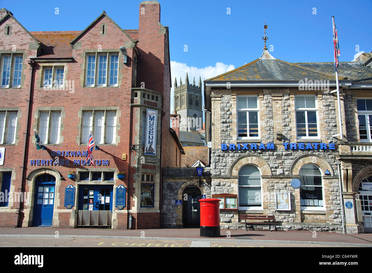 Brixham town centre hi-res stock photography and images - Alamy