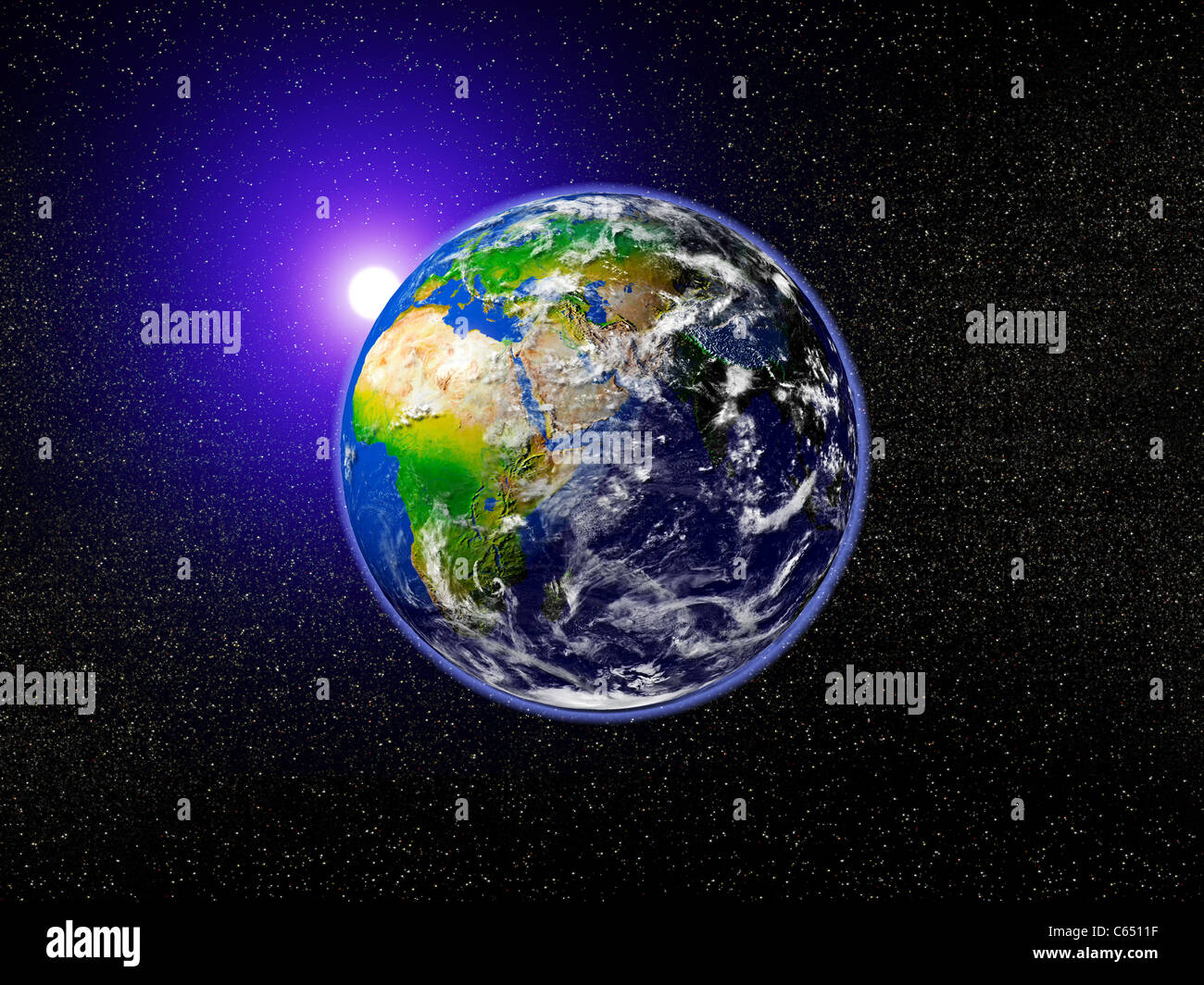 Fantastic map of the world hi-res stock photography and images - Alamy