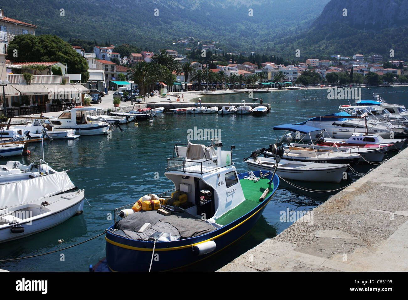 Gradac, Dalmatia, Croatia Stock Photo - Alamy