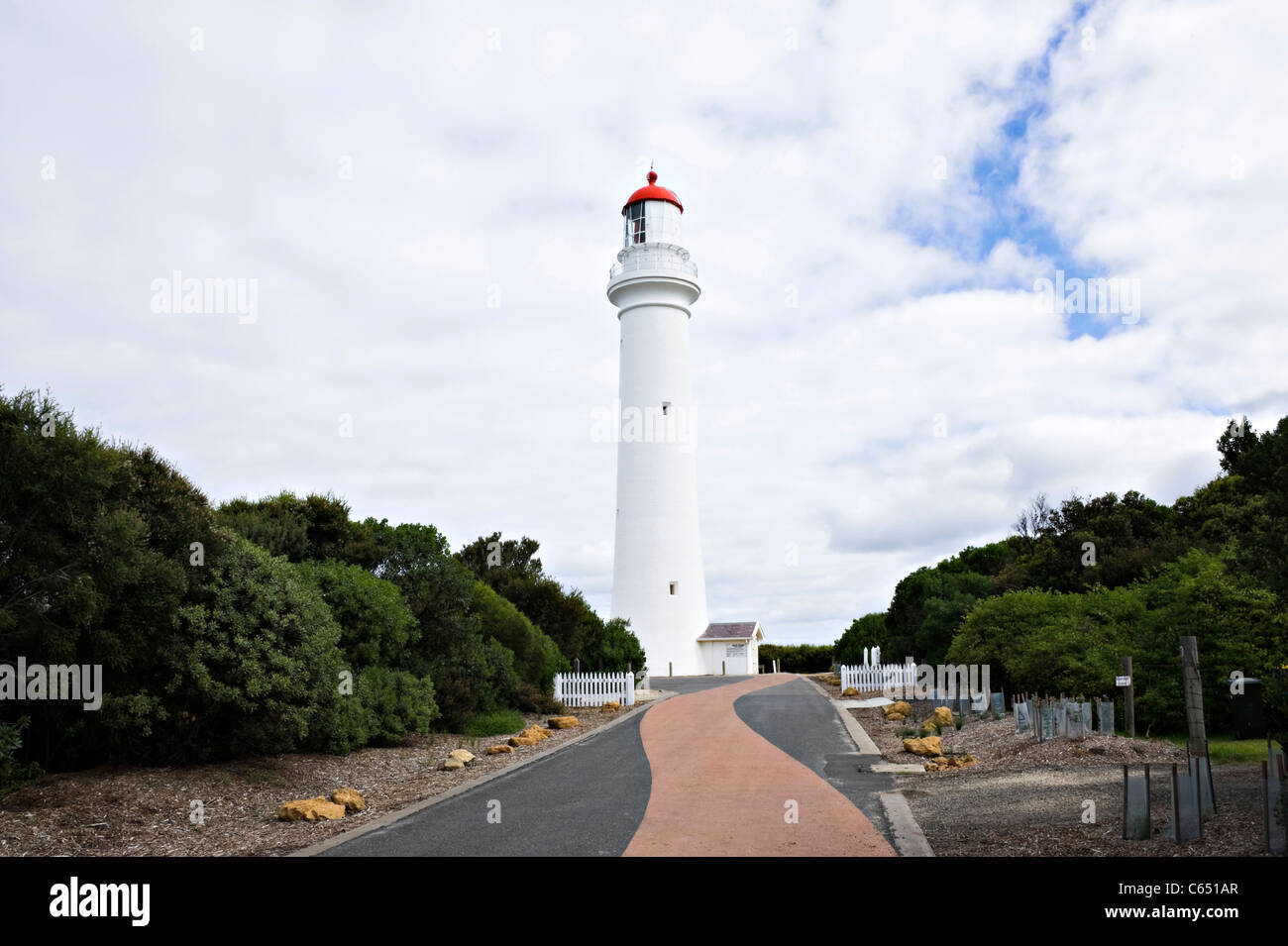Split Point Lighthouse on The Great Ocean Road at Aireys Inlet Victoria ...