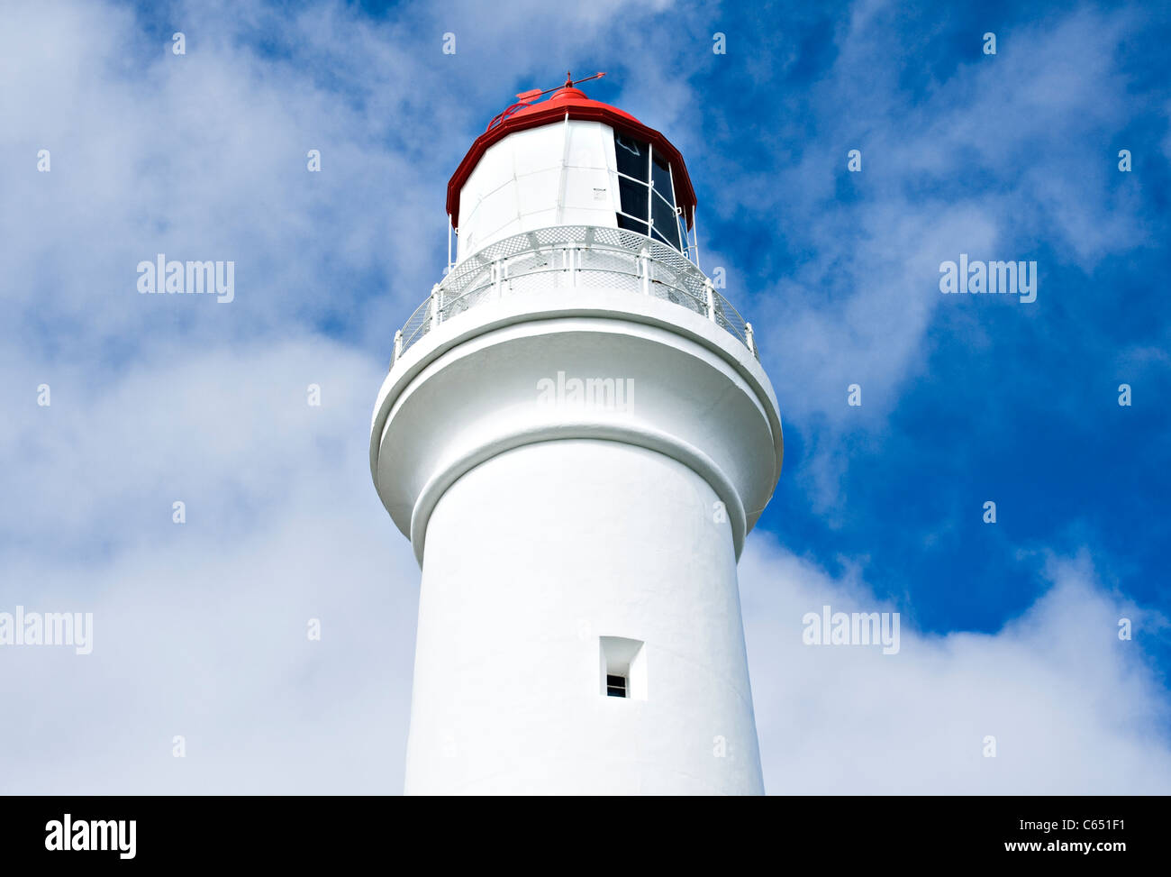 Split Point Lighthouse on The Great Ocean Road at Aireys Inlet Victoria ...