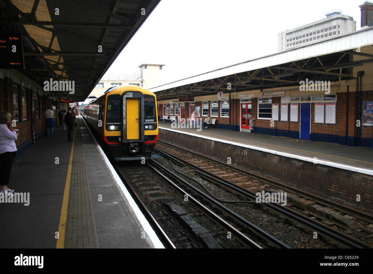 WOKING STATION SURREY Stock Photo - Alamy
