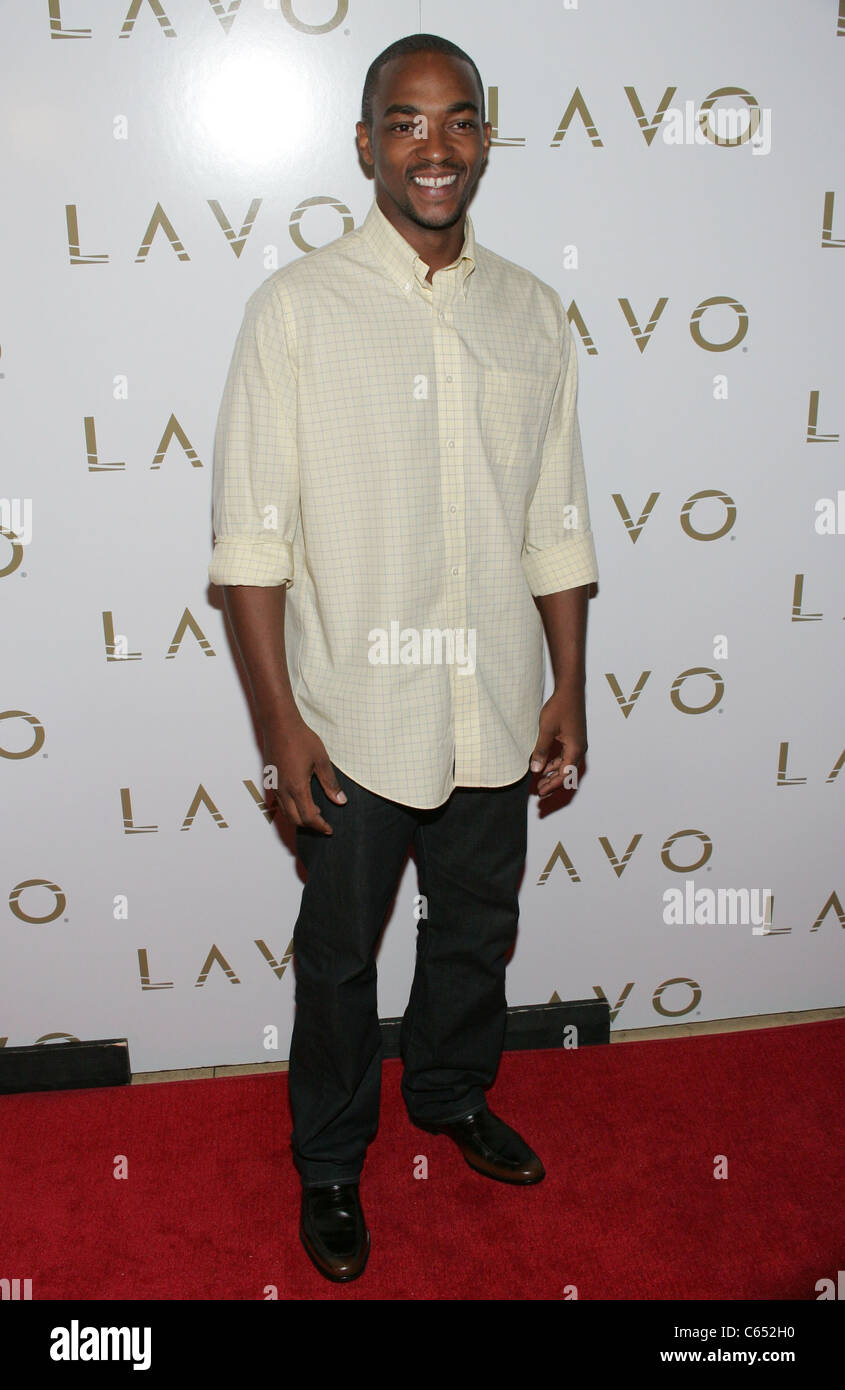 Anthony Mackie at arrivals for LAVO 2nd Anniversary Celebration, LAVO ...