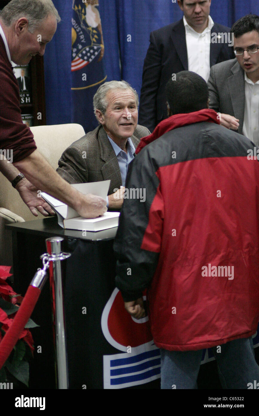 Former President George W. Bush at a public appearance for George Bush ...