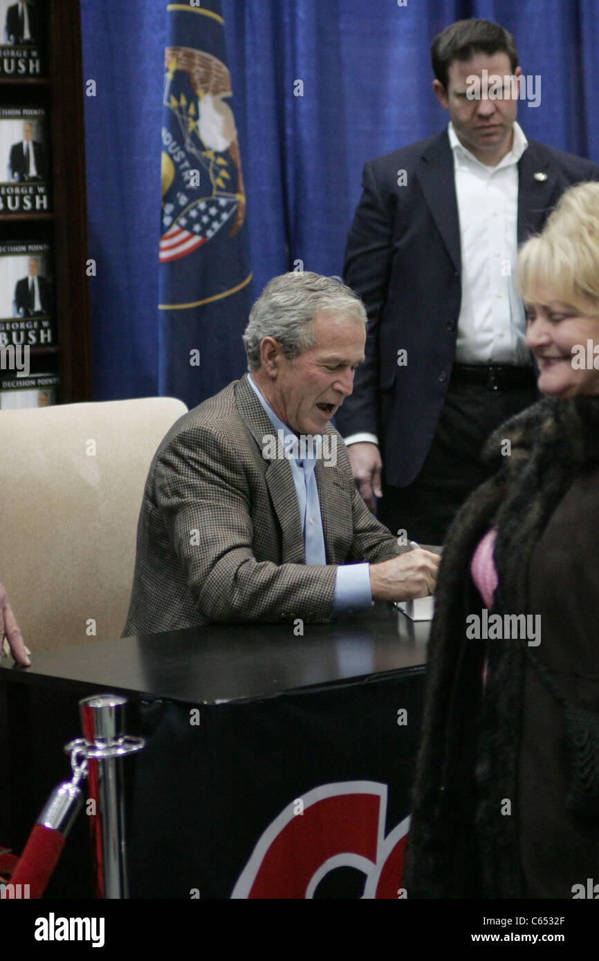 Former President George W. Bush at a public appearance for George Bush ...