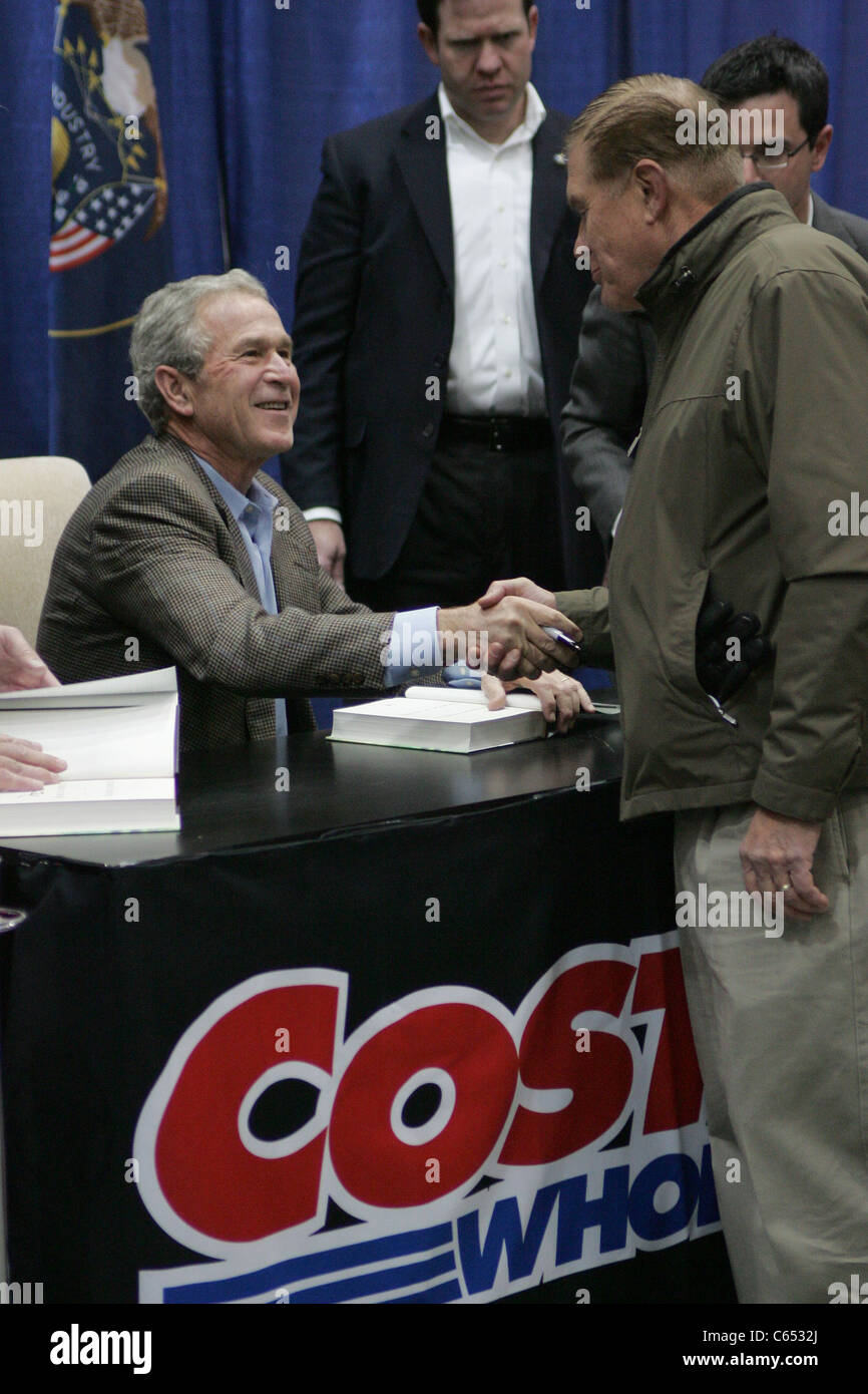 Former President George W. Bush at a public appearance for George Bush ...