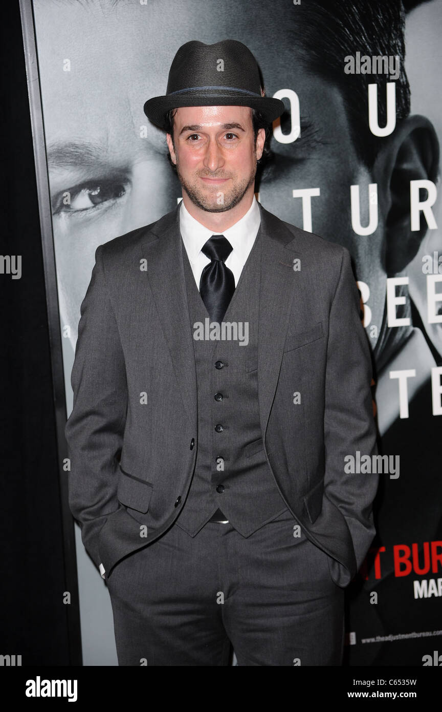 Mike Disalvio at arrivals for THE ADJUSTMENT BUREAU Premiere, The ...