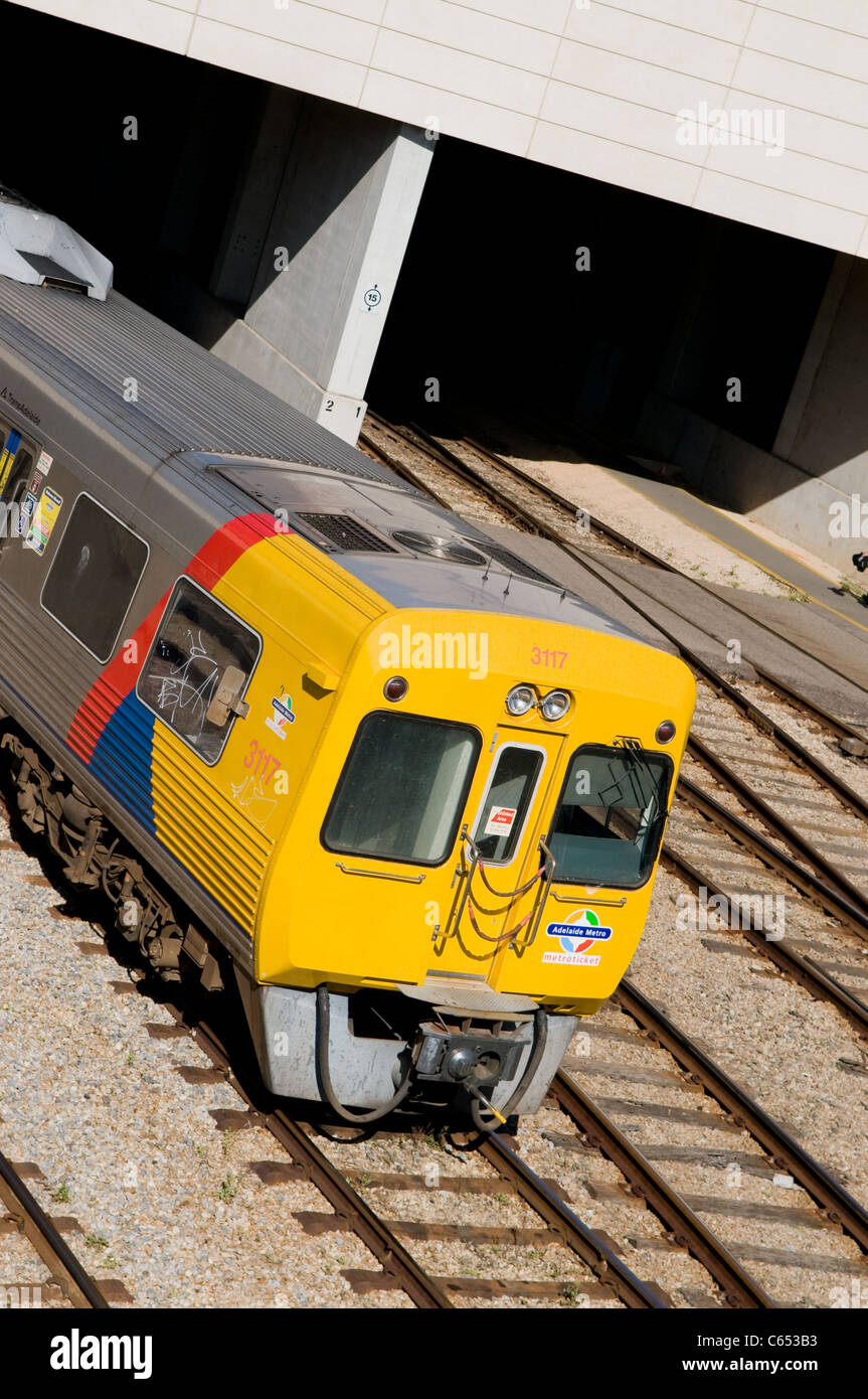Public Transport in Adelaide, part of the rail transport network and ...