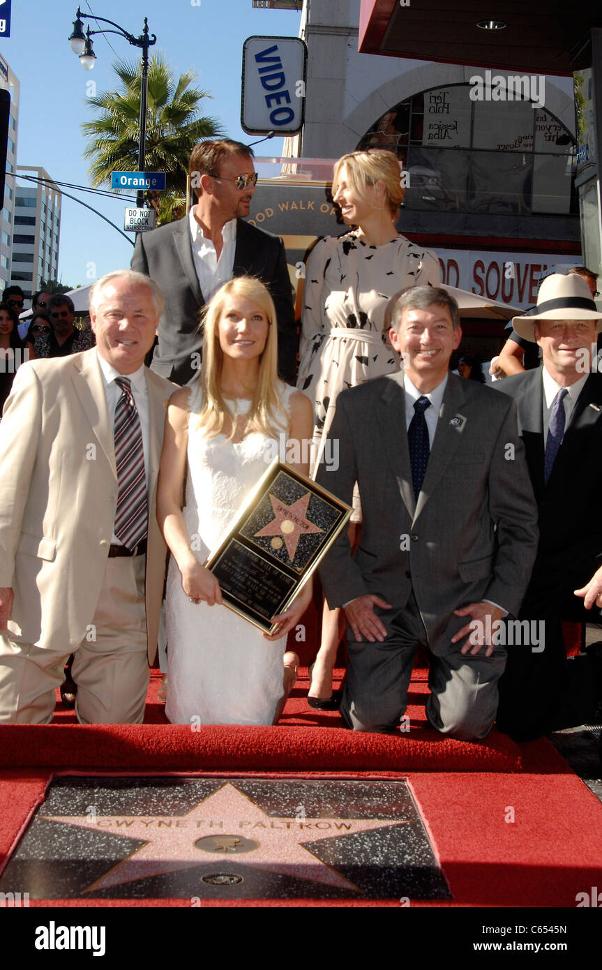 Tom LaBonge, Tim McGraw, Gwyneth Paltrow, Shana Feste, Leron Gubler ...