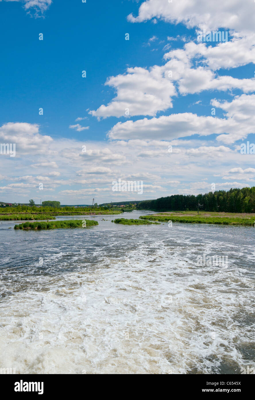 river and summer nature Stock Photo - Alamy