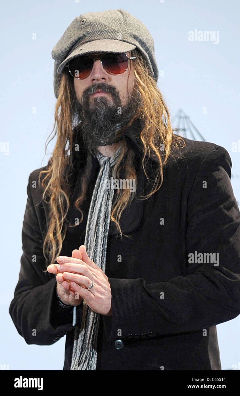Rob Zombie at arrivals for 2011 Rock and Roll Hall of Fame Induction ...