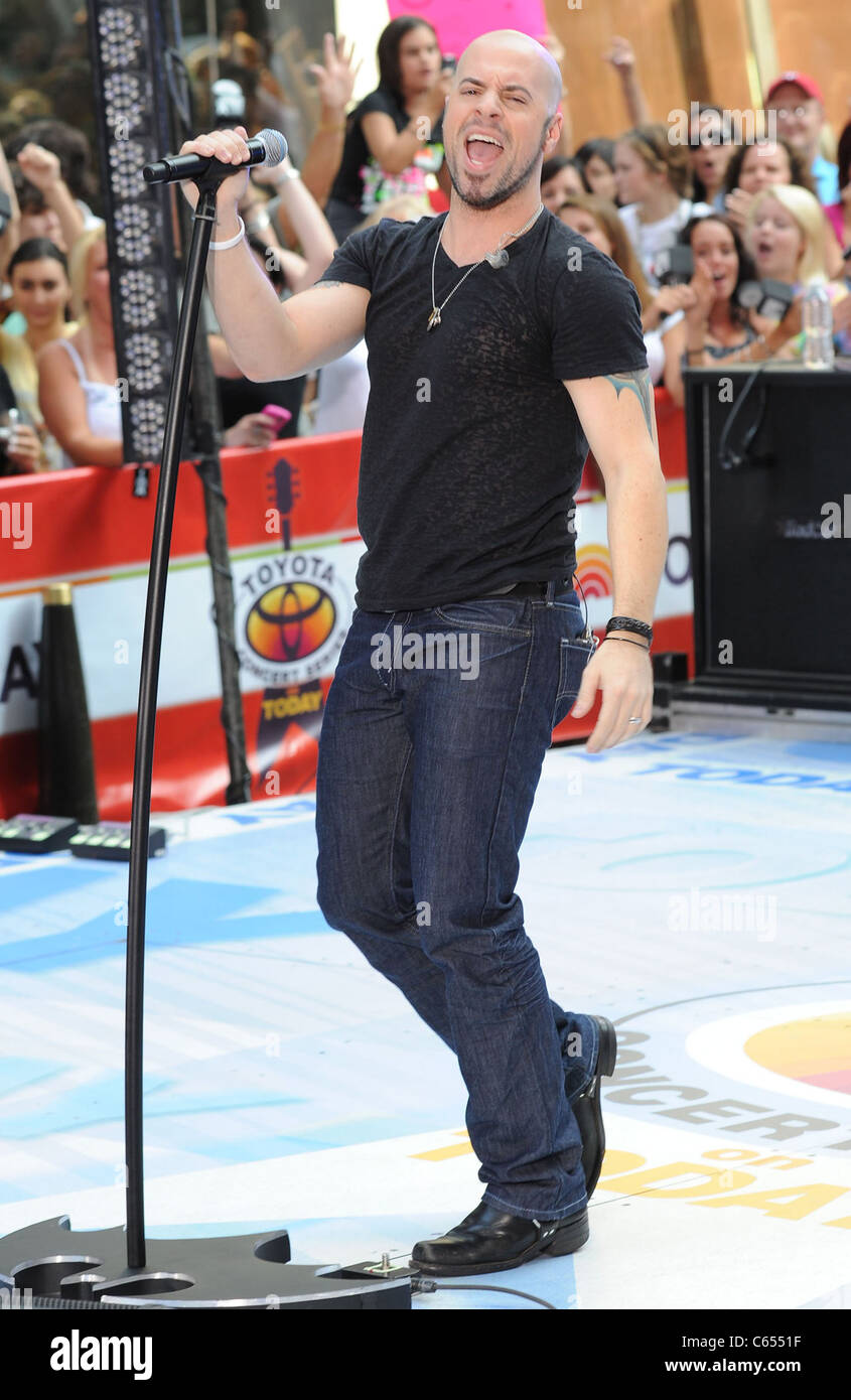 Chris Daughtry on stage for NBC Today Show Concert with Daughtry ...