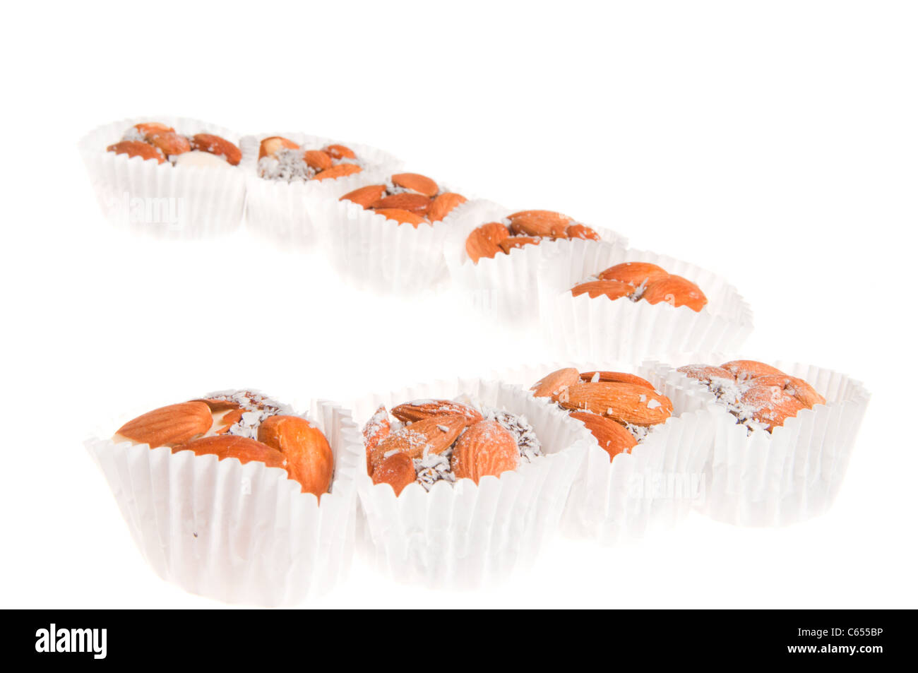 Variety of sweets turkish Delight - the famous sweet food Stock Photo ...