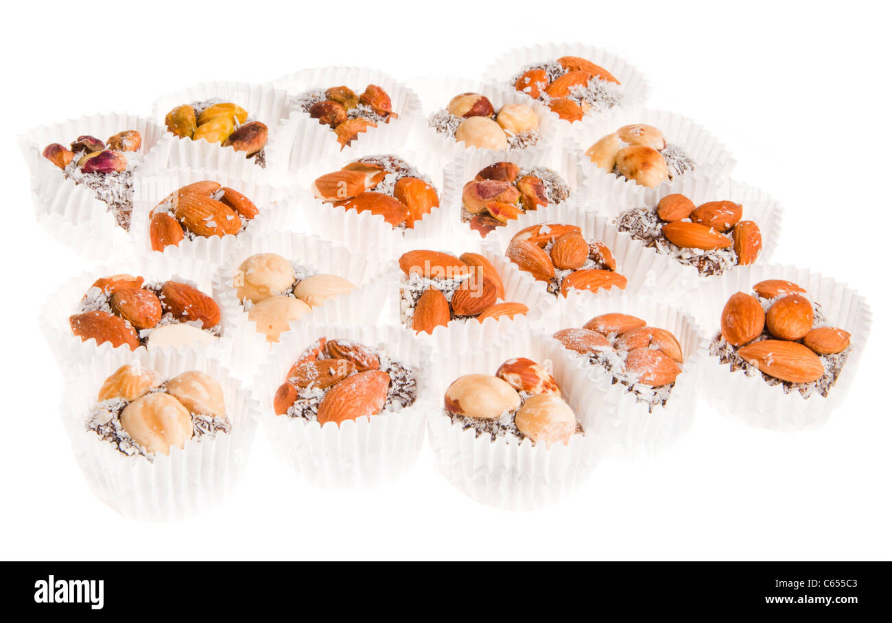 Variety of sweets turkish Delight - the famous sweet food Stock Photo ...