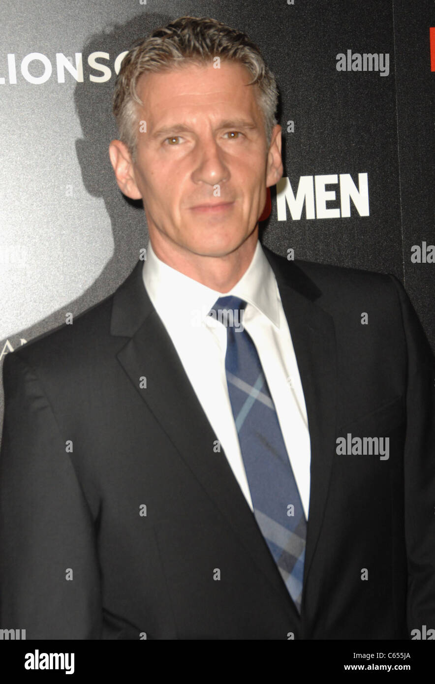 Chris Stanley at arrivals for AMC's MAD MEN Season Four Premiere ...
