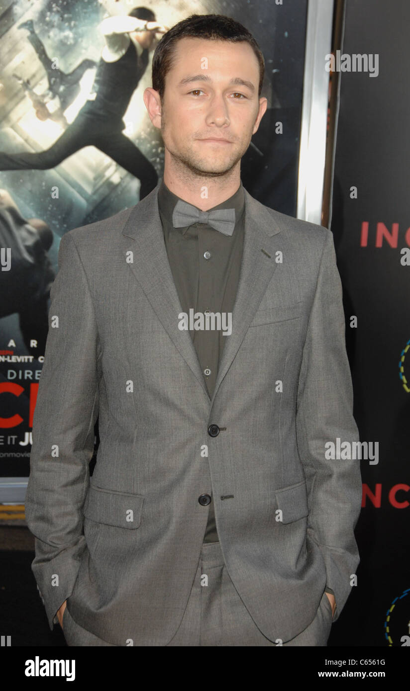 Joseph Gordon Levitt at arrivals for INCEPTION Premiere, Grauman's ...