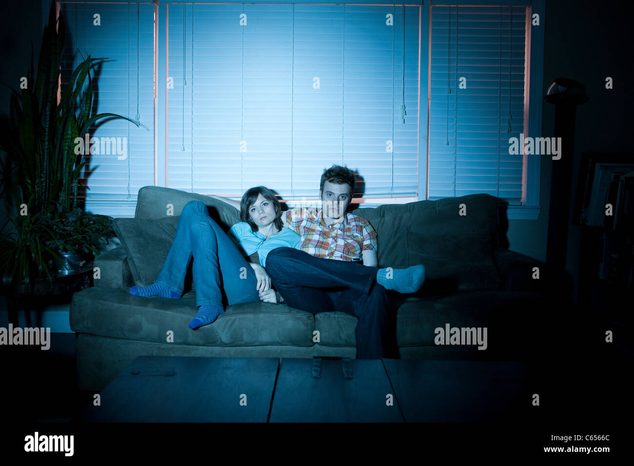 Bored girlfriend television hi-res stock photography and images - Alamy