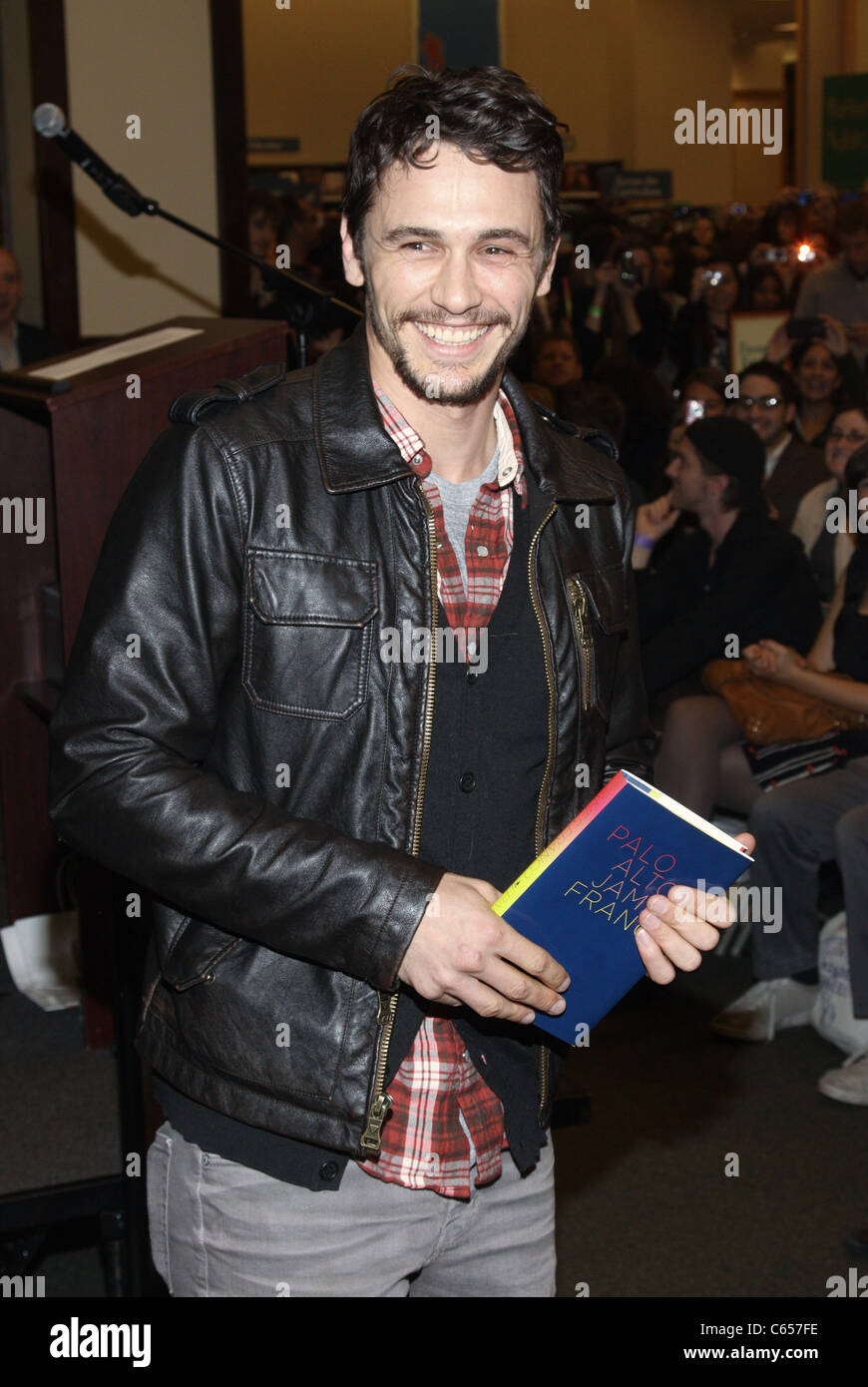 James Franco at in-store appearance for James Franco Book Signing for ...