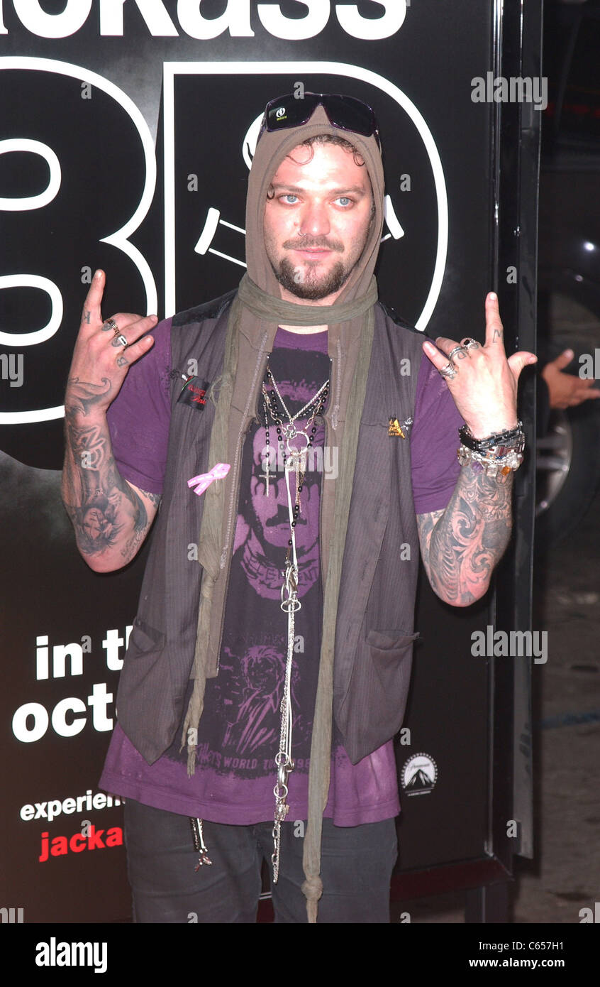 Bam Margera at arrivals for Jackass 3D Premiere, Grauman's Chinese ...
