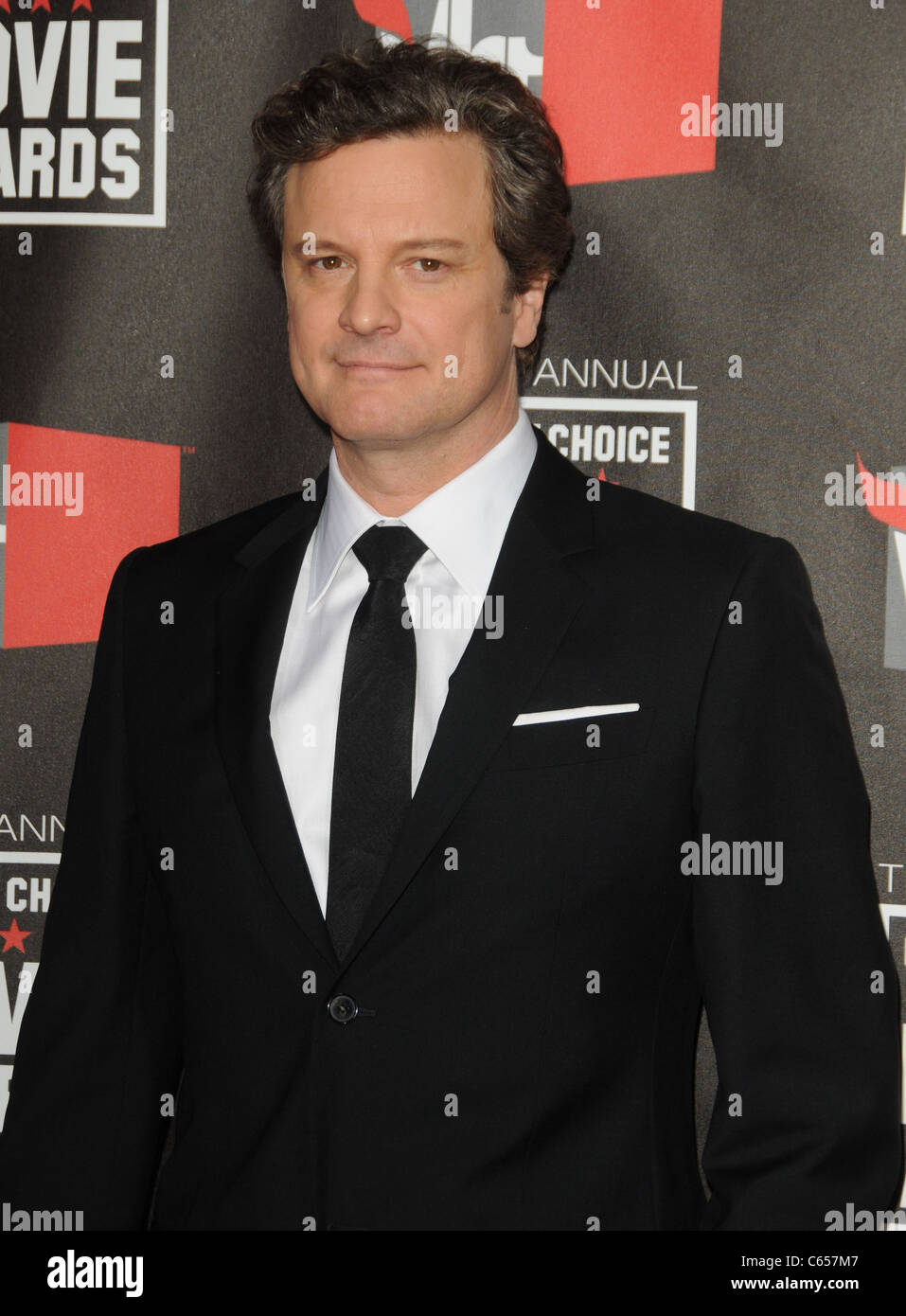 Colin Firth at arrivals for 16th Annual Critics' Choice Movie Awards ...