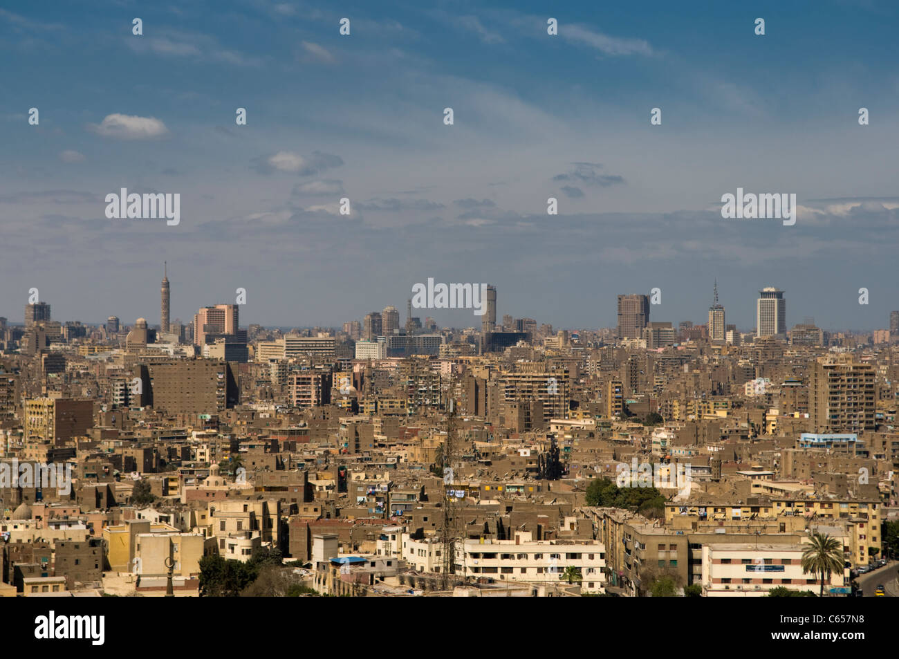 Cityscape of Cairo Egypt Stock Photo - Alamy