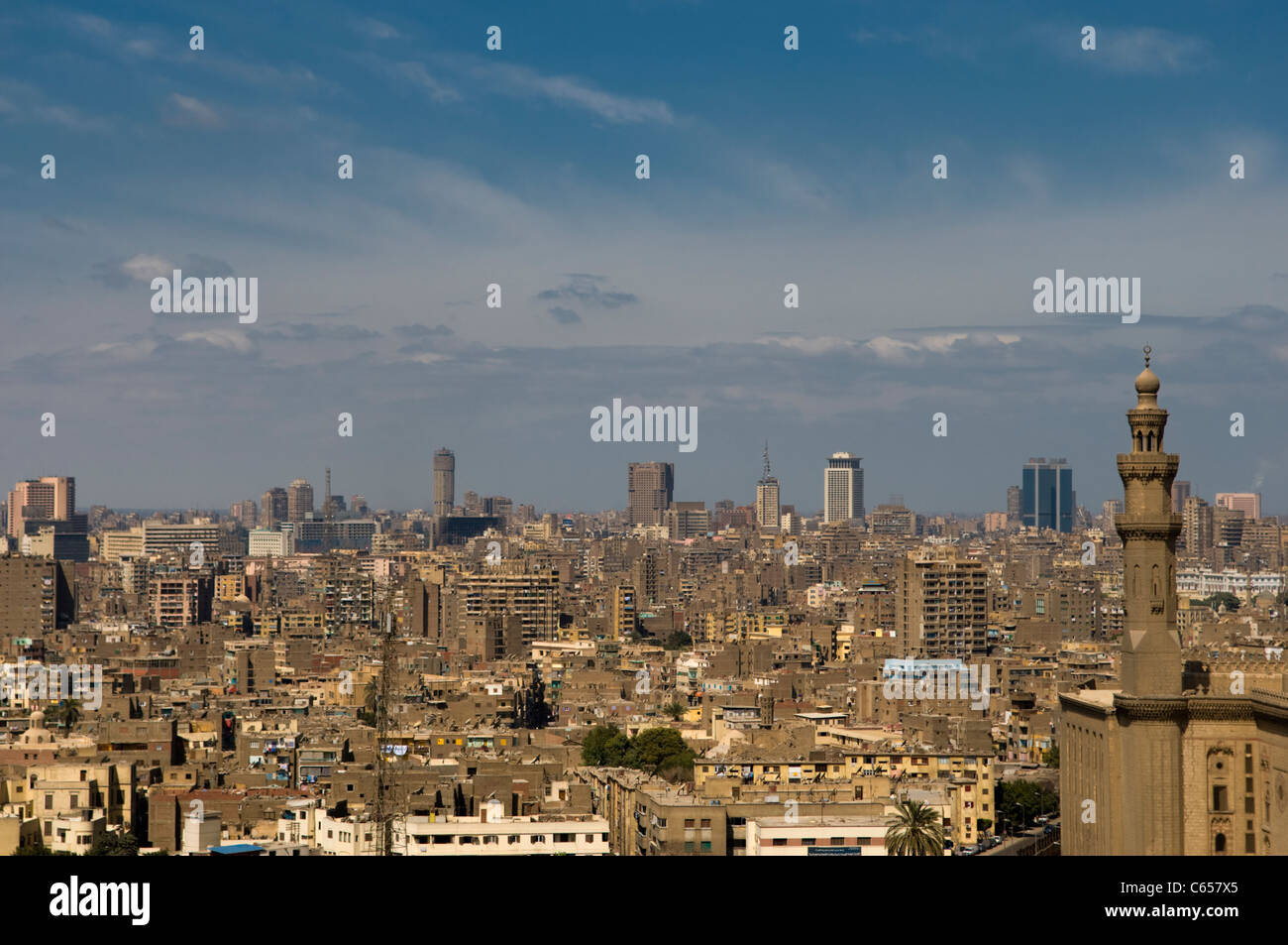 Cairo skyline hi-res stock photography and images - Alamy