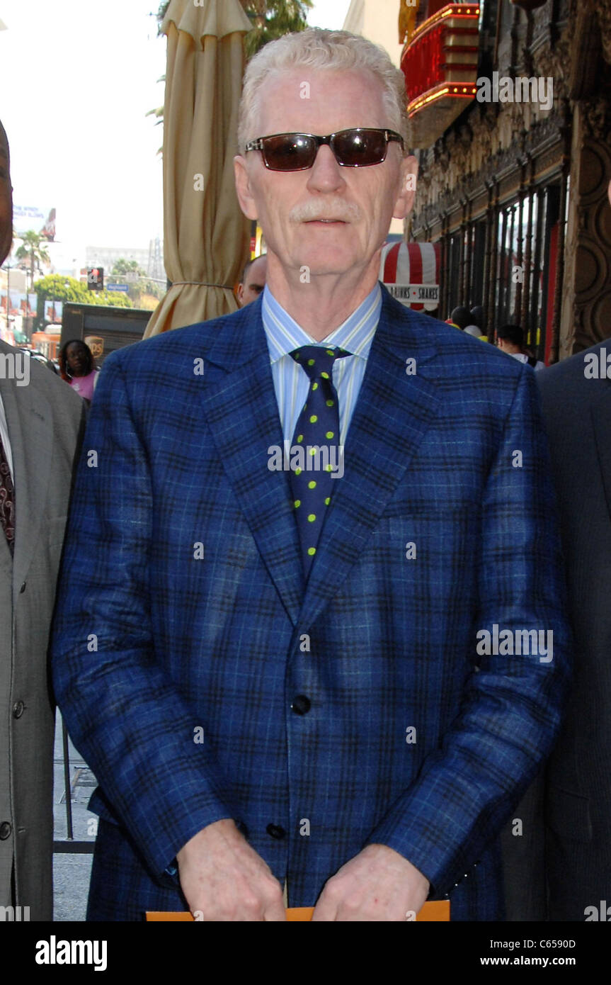 Bill Geist at the induction ceremony for Star on the Hollywood Walk of ...