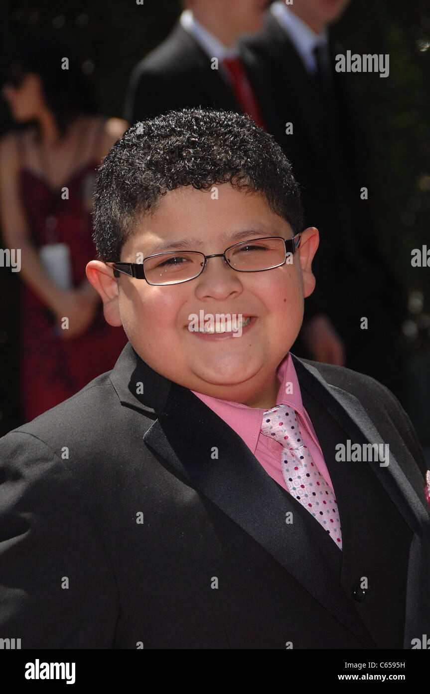 Rico Rodriguez at arrivals for 2010 Creative Arts Emmy Awards, Nokia ...