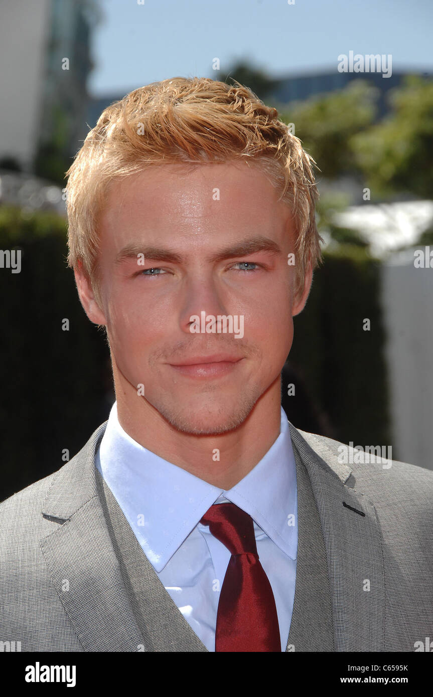 Derek Hough at arrivals for 2010 Creative Arts Emmy Awards, Nokia ...