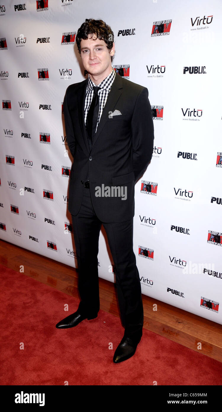 Benjamin Walker at the after-party for BLOODY BLOODY ANDREW JACKSON ...