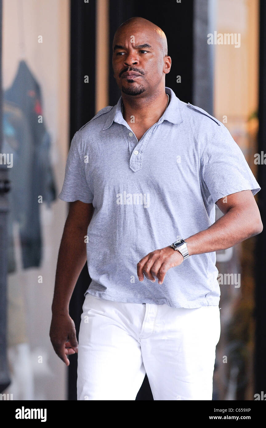 David Allen Grier, walks in the Meatpacking District out and about for ...