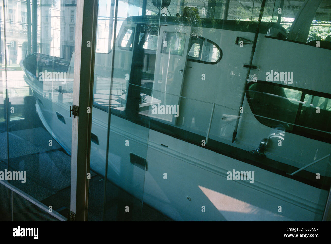The Granma Memorial at the Museo de la Revolucion, Havana, Cuba Stock ...
