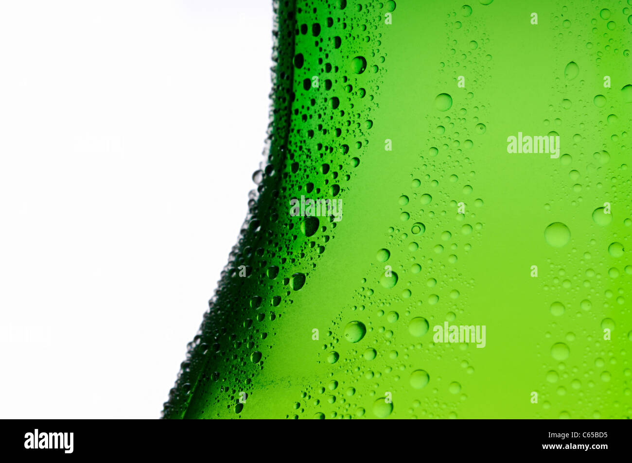 Bottle of lager, close up Stock Photo - Alamy