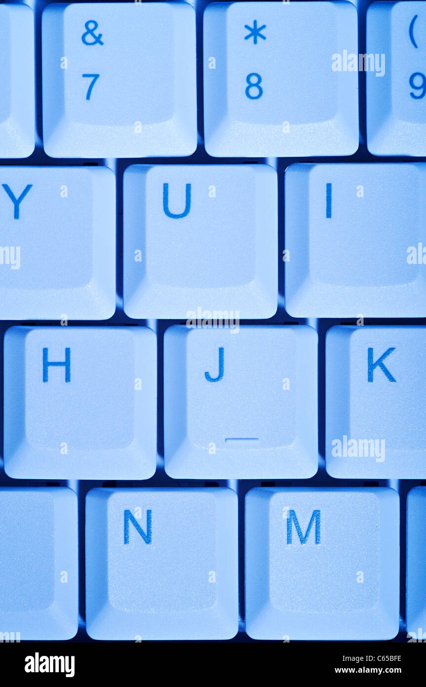 Computer keyboard, full frame Stock Photo - Alamy