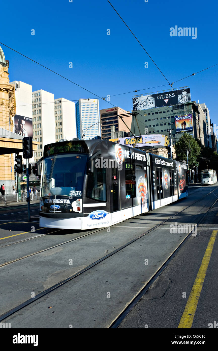 Yarra trams hi-res stock photography and images - Alamy