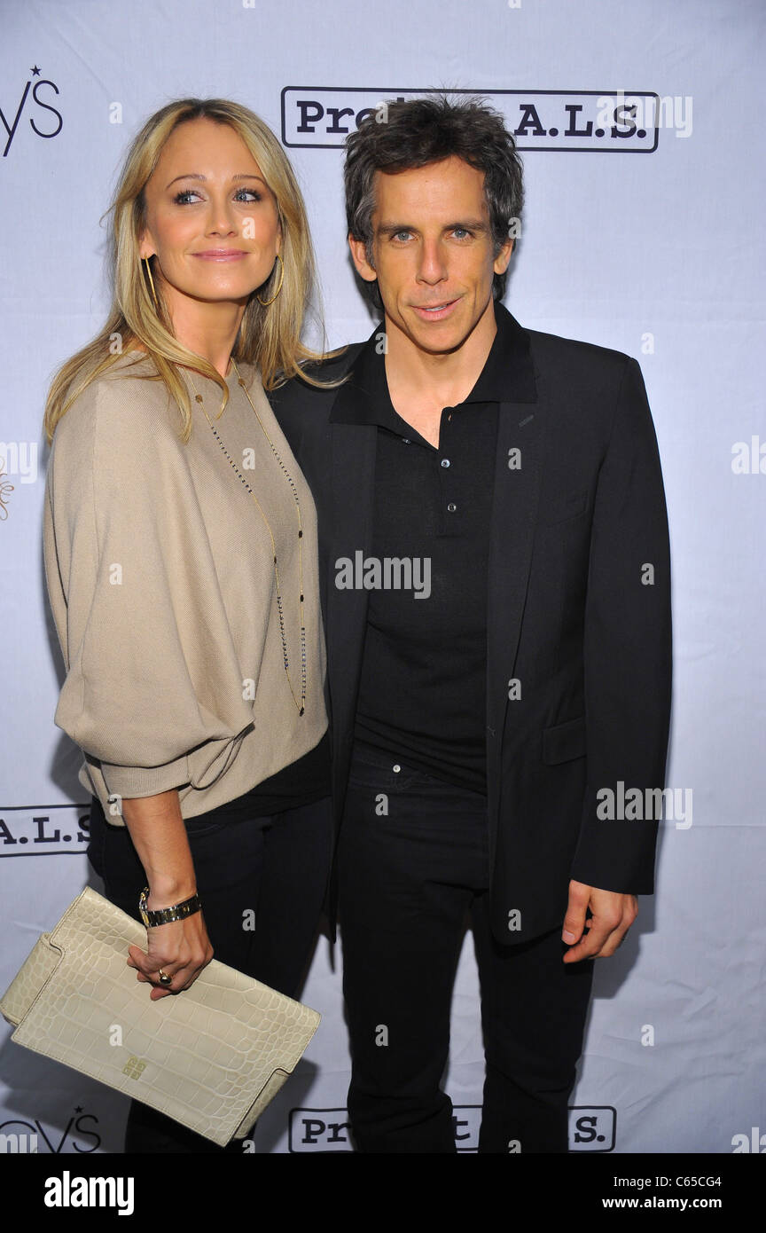 Christine Taylor, Ben Stiller at arrivals for PROJECT A.L.S. Tomorrow ...