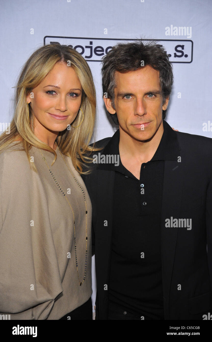 Christine Taylor, Ben Stiller at arrivals for PROJECT A.L.S. Tomorrow ...